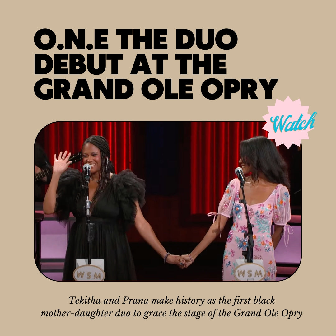 WATCH: O.N.E The Duo GRAND OLE OPRY Debut! – ONE THE DUO
